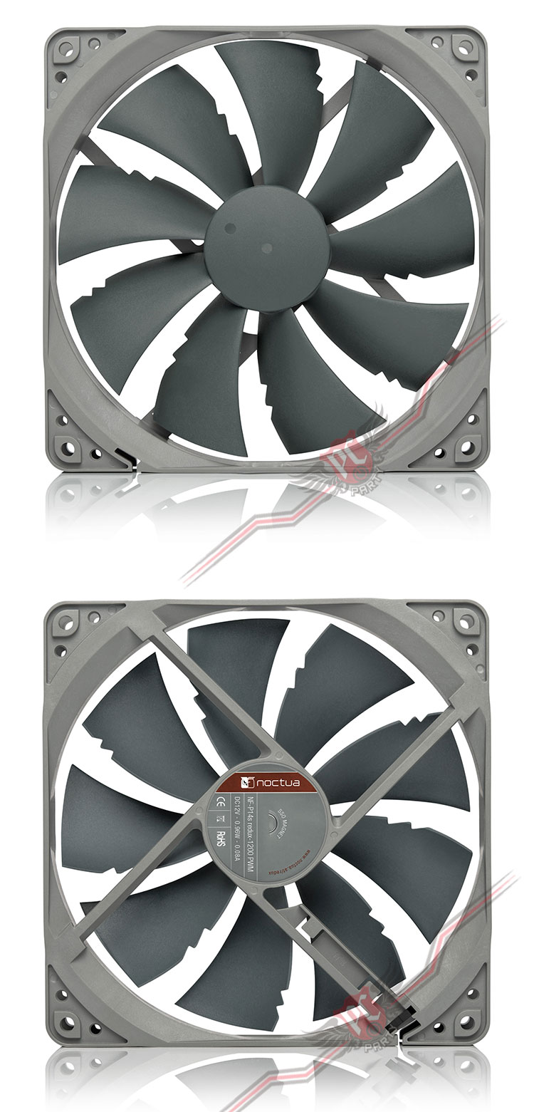 PC PARTY 貓頭鷹 Noctua NF-P14 redux-1500 PWM 復刻雋永經典版14公分風扇